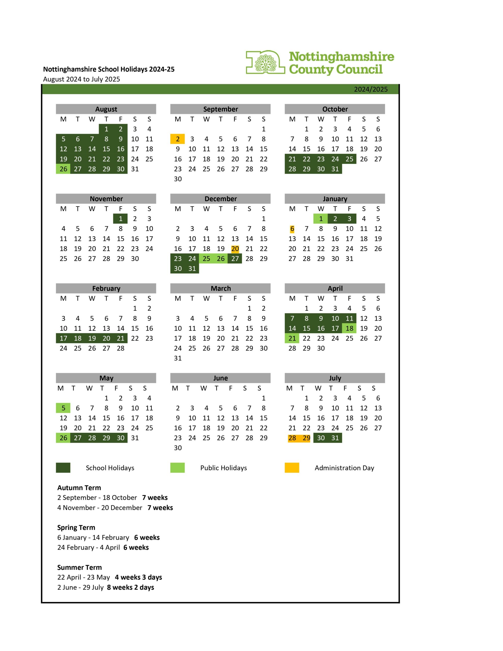 2024 easter holidays uk